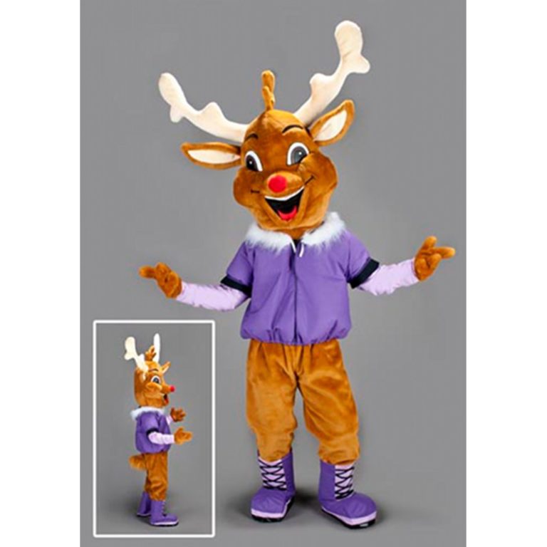 Déguisement mascotte cerf à l'achat qui va plaire aux enfants