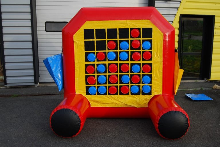 Puissance 4 géant et jeu de morpion taille XXL, génial